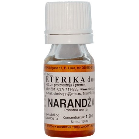 Aroma narandže 10ml Eterika