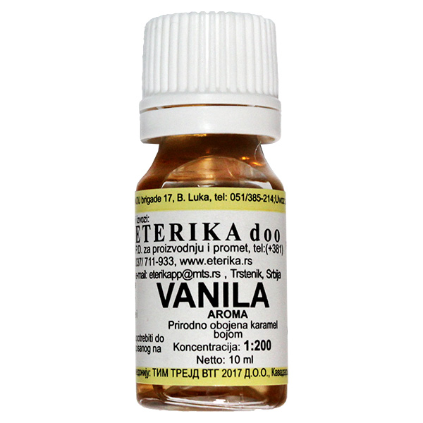 Aroma vanile 10ml Eterika