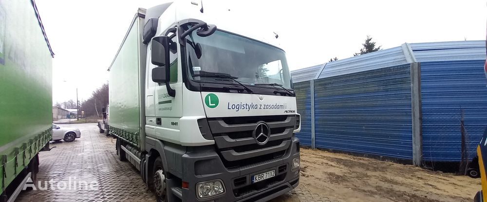 Mercedes-Benz ACTROS kamion sa klizna zavesa cerada