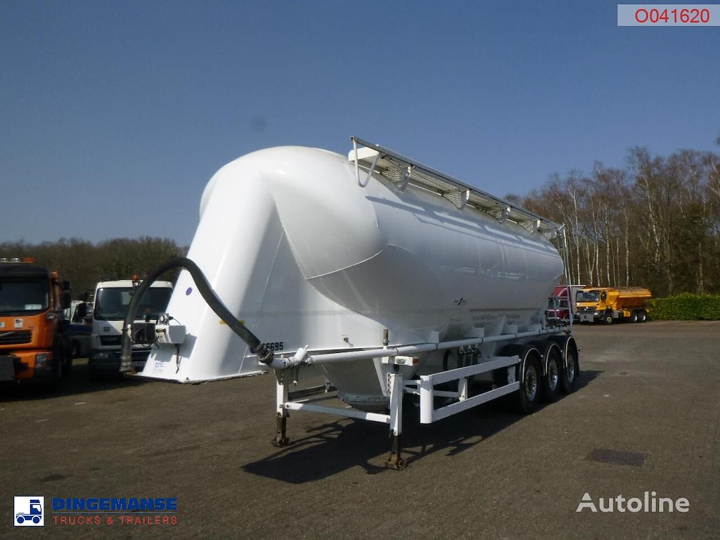 Spitzer Powder tank alu 37 m3 cisterna za prevoz cementa