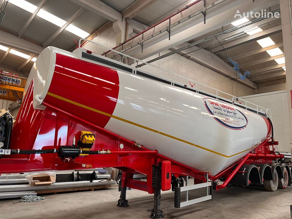 Nova Sinan Tanker-Treyler Bulk silo tanker semitrailer cisterna za prevoz cementa