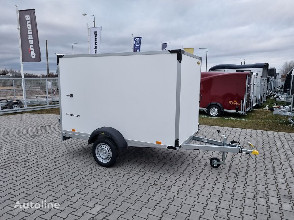 Nova Humbaur HK 752513-15P fourgon box trailer 750 kg GVW 1 locked door prikolica furgon