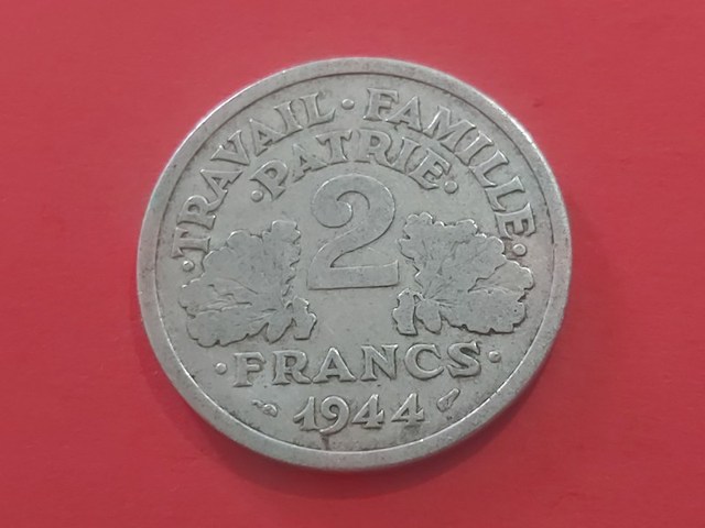 Francuska  - 2 francs 1944 god