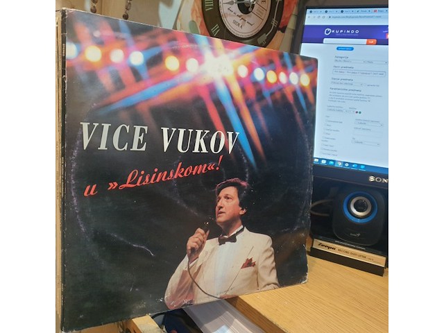 Vice Vukov ‎– Vice Vukov U `Lisinskom`!, 2xLP, mint