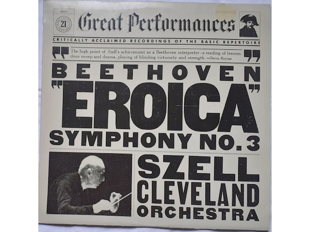 Beethoven,Cleveland orch.George Szell-Eroica symphony 3