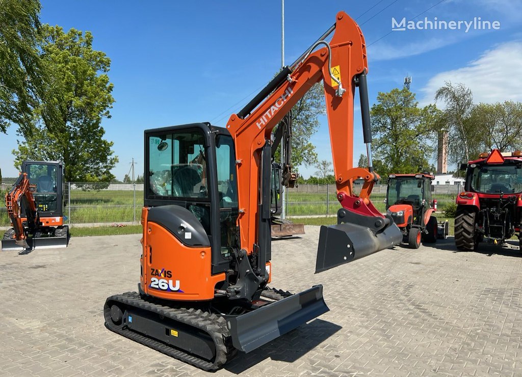 Hitachi ZX26-6 mini bager