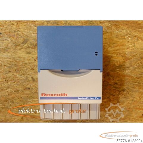 Rexroth komponenta
Rexroth FCS01.1E-W0008-A-04-NNBV Frequenzumrichter - ! -