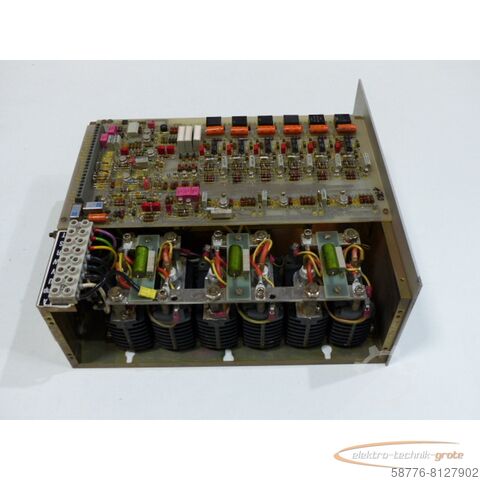 Komponenta indramata
Indramat TRK3-W22-EO/102 - TRK3-W22-EO / 102 3 Puls-Thyr.-Regelverstärker
