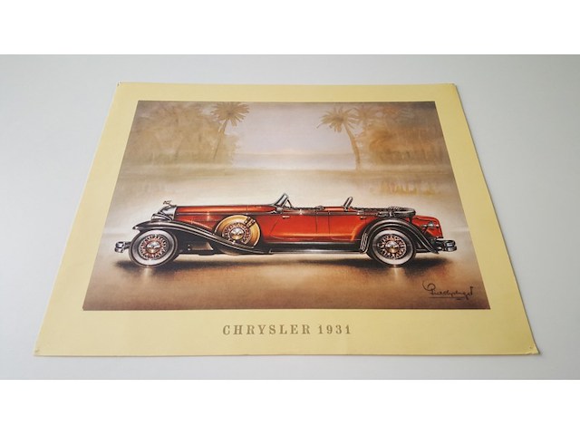 Aral Oldtimer Galerie -  Chrysler 1931