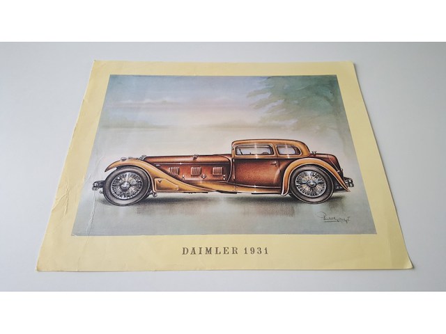 Aral Oldtimer Galerie -  Daimler 1931