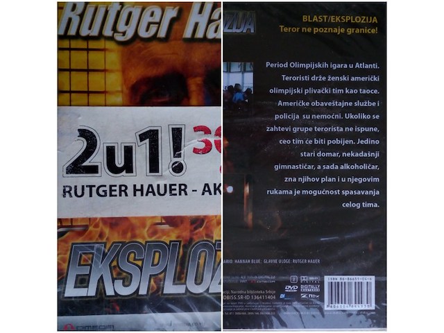 dvd Eksplozija ...Rutger Hauer