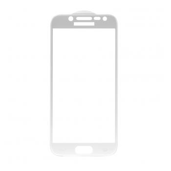 Zastitno staklo 5D FULL COVER za Samsung J3/ J330 (2017) (EU verzija) belo.