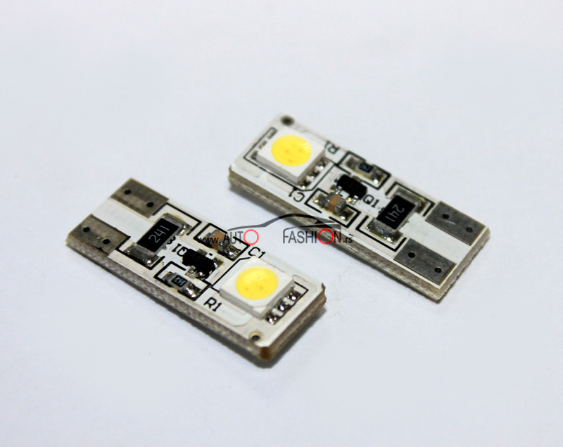 LED sijalica T10 w5w 2 LED diode
