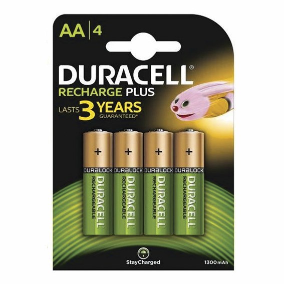 Baterije LR06 AA, 1,5V Duracell punjiva