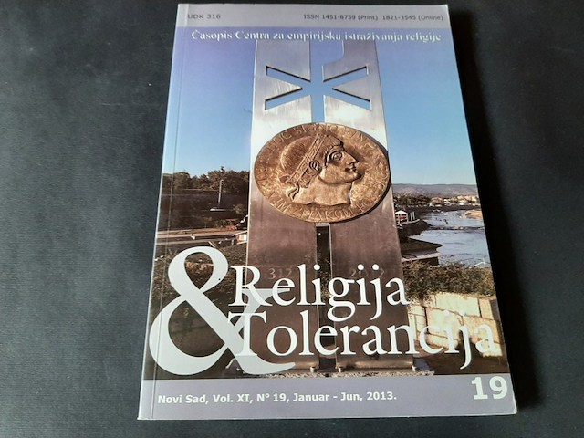 r11 Religija i tolerancija - Vol.XI N 19 JAN -JUN 2013