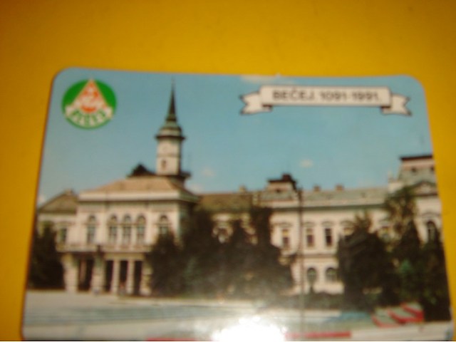 Džepni kalendar iz 1991. bečej  1091- 1991 .