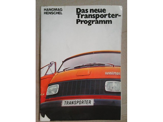 AUTO KATALOG HANOMAG HENSCHEL  1971 GODINA