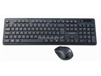 GEMBIRD KBS-WCH-03 tastatura US + bežični miš USB, US layout
