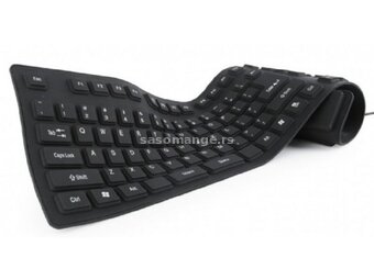 GEMBIRD KB-109F-B Fleksibilna tastatura