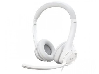 LOGITECH H390 Stereo Headset slušalice sa mikrofonom, bele