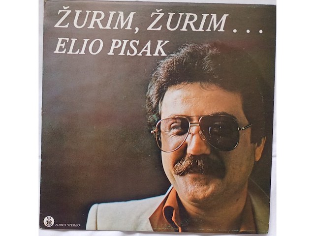 ELIO  PISAK  -  ZURIM,  ZURIM ( Neslusana !!! )