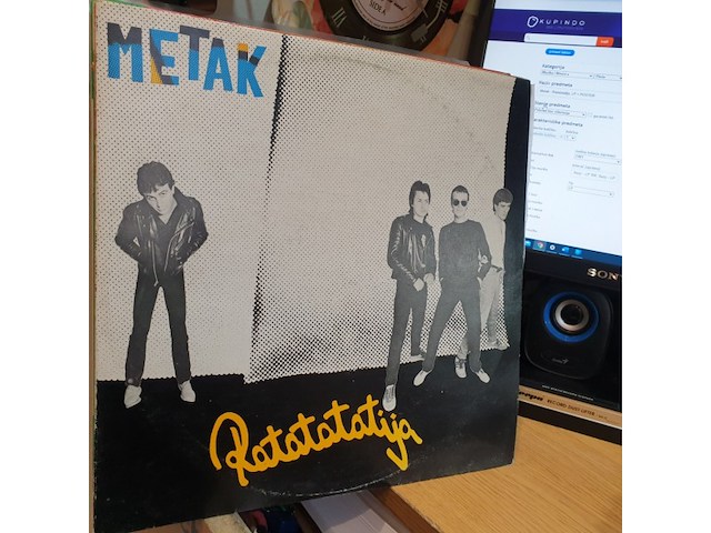 Metak - Ratatatatija, LP + POSTER