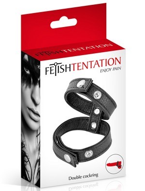 FETISH DOUBLE COCK RING
