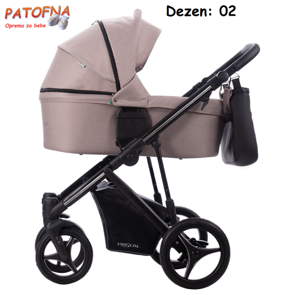 Kolica za bebe Bebetto Pascal 2u1, 02 CRN