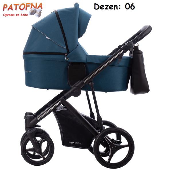 Kolica za bebe Bebetto Pascal 3u1, 06 CRN