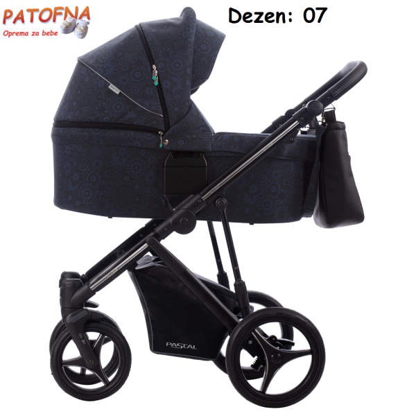 Kolica za bebe Bebetto Pascal 3u1, 07 CRN