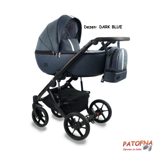 Kolica za bebe Bexa Air 3u1, DARK BLUE