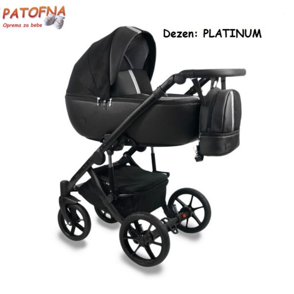 Kolica za bebe Bexa Air 3u1, PLATINUM