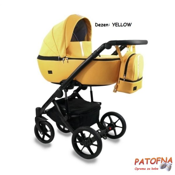 Kolica za bebe Bexa Air 3u1, YELLOW