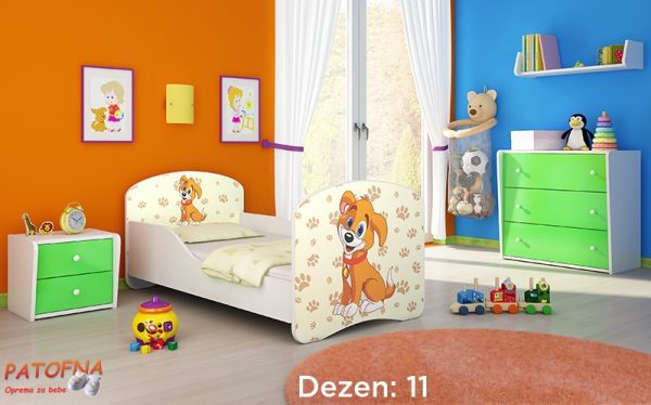 Krevet za decu Acma 1 140×70 bez fioke, 11