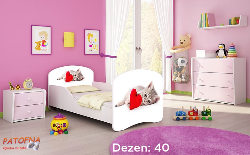 Krevet za decu Acma 1 bez fioke 180×80 40