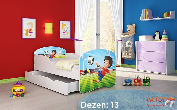 Krevet za decu Acma 1 sa fiokom 180×80 13
