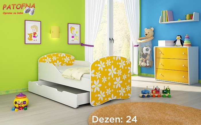 Krevet za decu Acma 1 sa fiokom 180×80 24