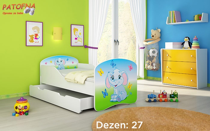 Krevet za decu Acma 1 sa fiokom 180×80 27
