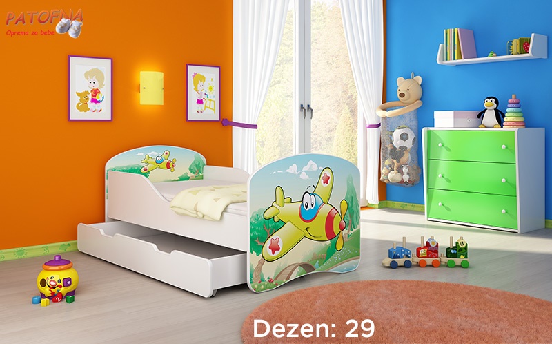 Krevet za decu Acma 1 sa fiokom 180×80 29