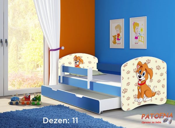 Krevet za decu Acma 2 BLUE 140×70 F 11