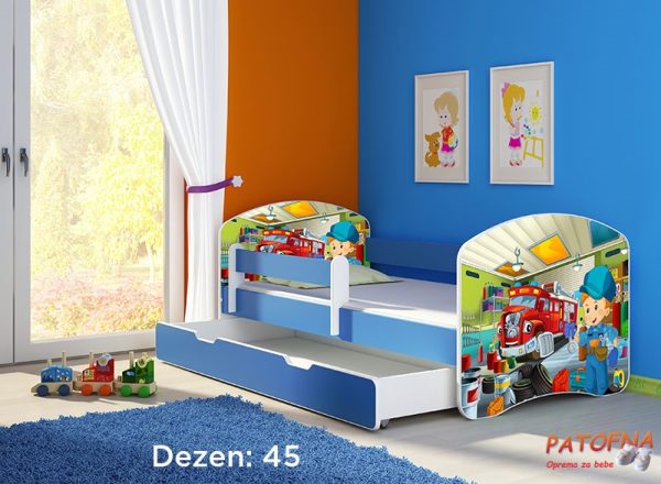 Krevet za decu Acma 2 BLUE 140×70 F 45