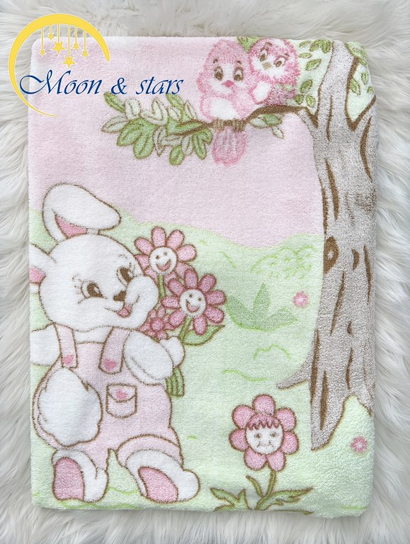 Ćebe za bebe 08, MOON & STARS