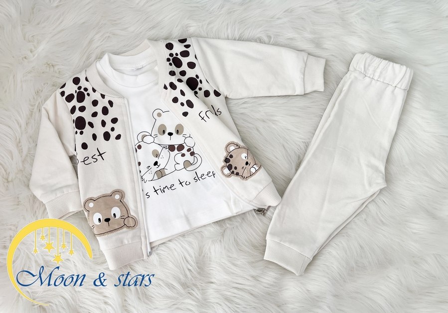 Kompletići za bebe 079, MOON & STARS