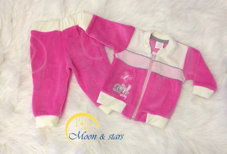 Kompletići za bebe 087, MOON & STARS