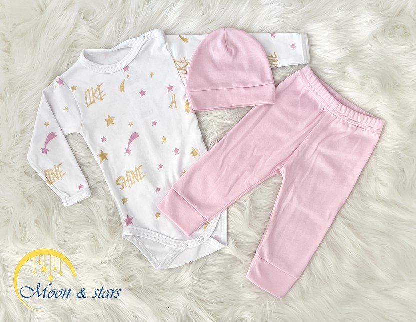 KOMPLETIĆI ZA BEBE 163, MOON & STARS