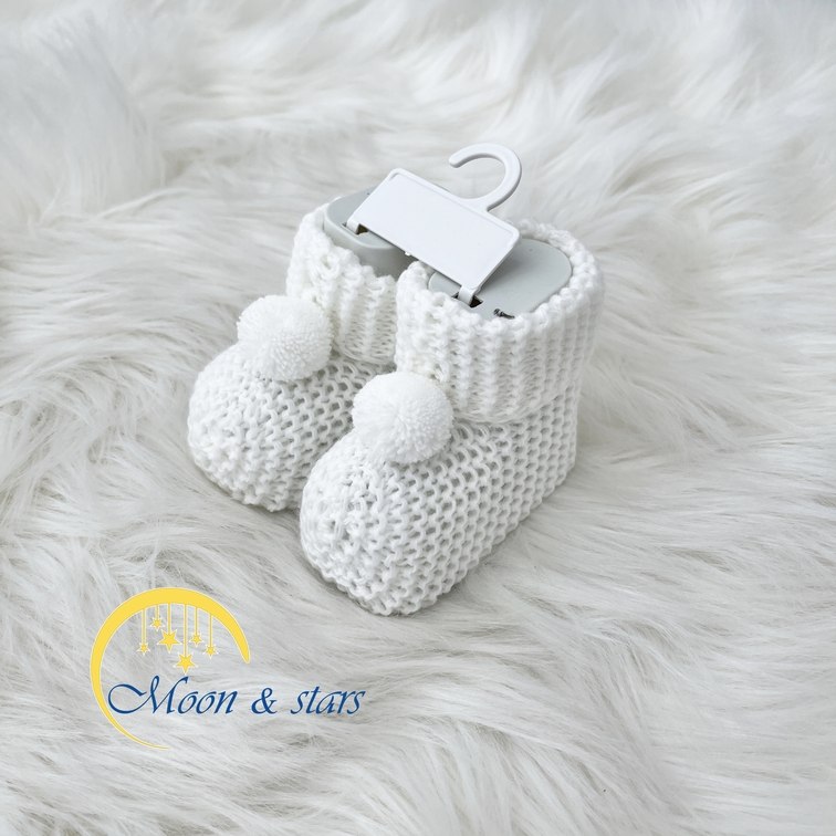 Pletene papice za bebe 02, MOON & STARS