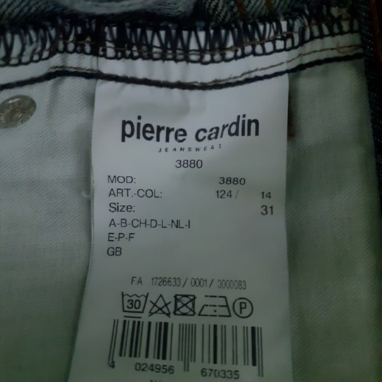 Farmerke Pierre Cardin, Vel.3XL