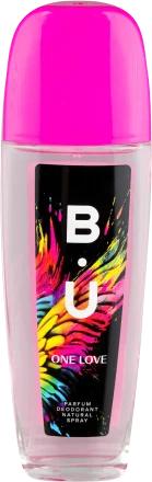 B.U.
ONE LOVE Natural Sprey ženski dezodorans, 75 ml
