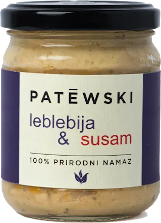 PATEWSKI
leblebija i susam 160 g