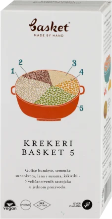 basket
KREKERI BASKET 5, 90 g